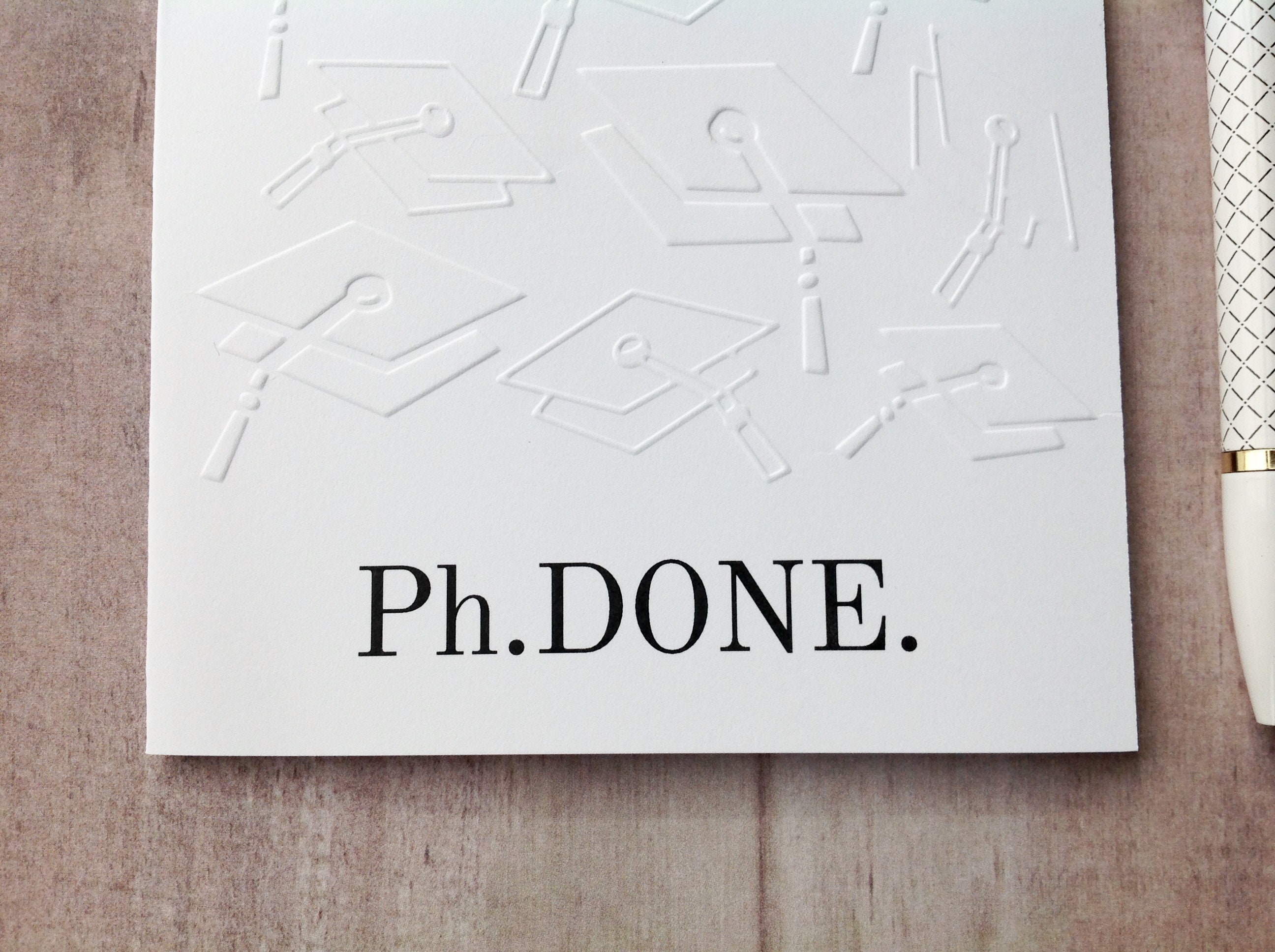 Phd Graduation Card / Funny Doctorate Graduation Card / Doctoral ...
