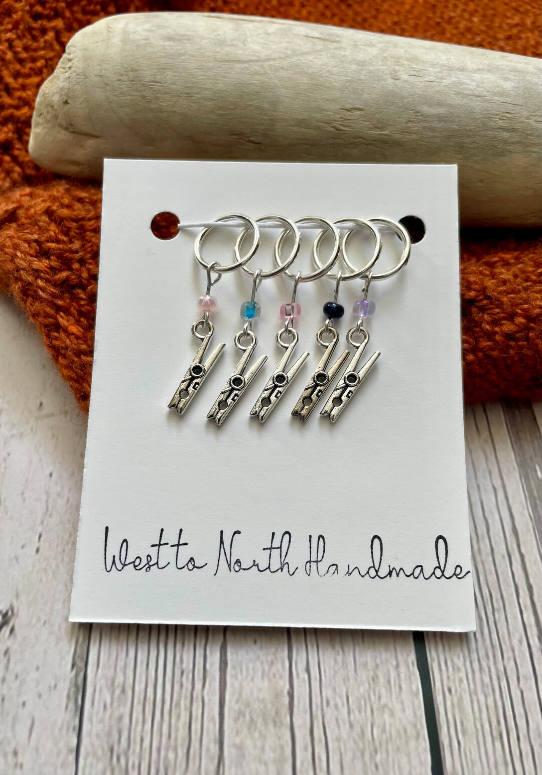 Clothes Pin Stitch Markers/progress Keepers. Stitch Markers for ...