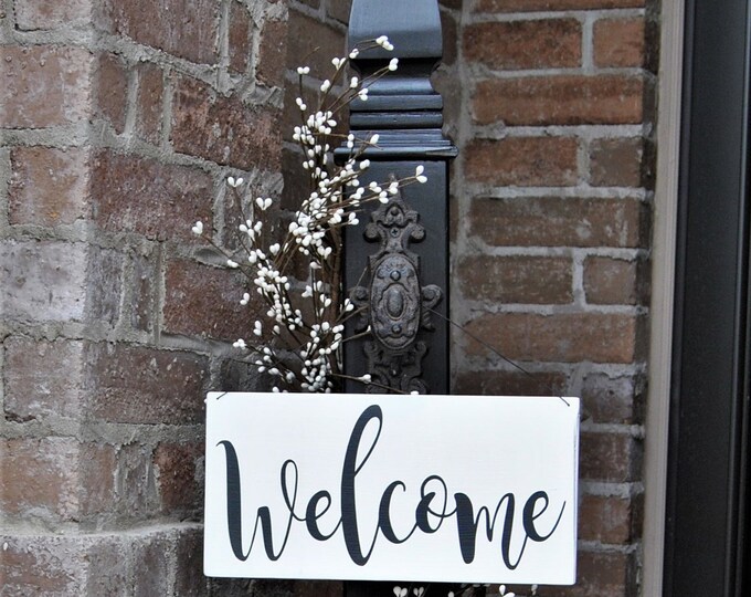 Decorative Porch Post, Decorative Welcome Sign - Etsy