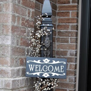 Decorative Porch Post, Decorative Welcome Sign - Etsy