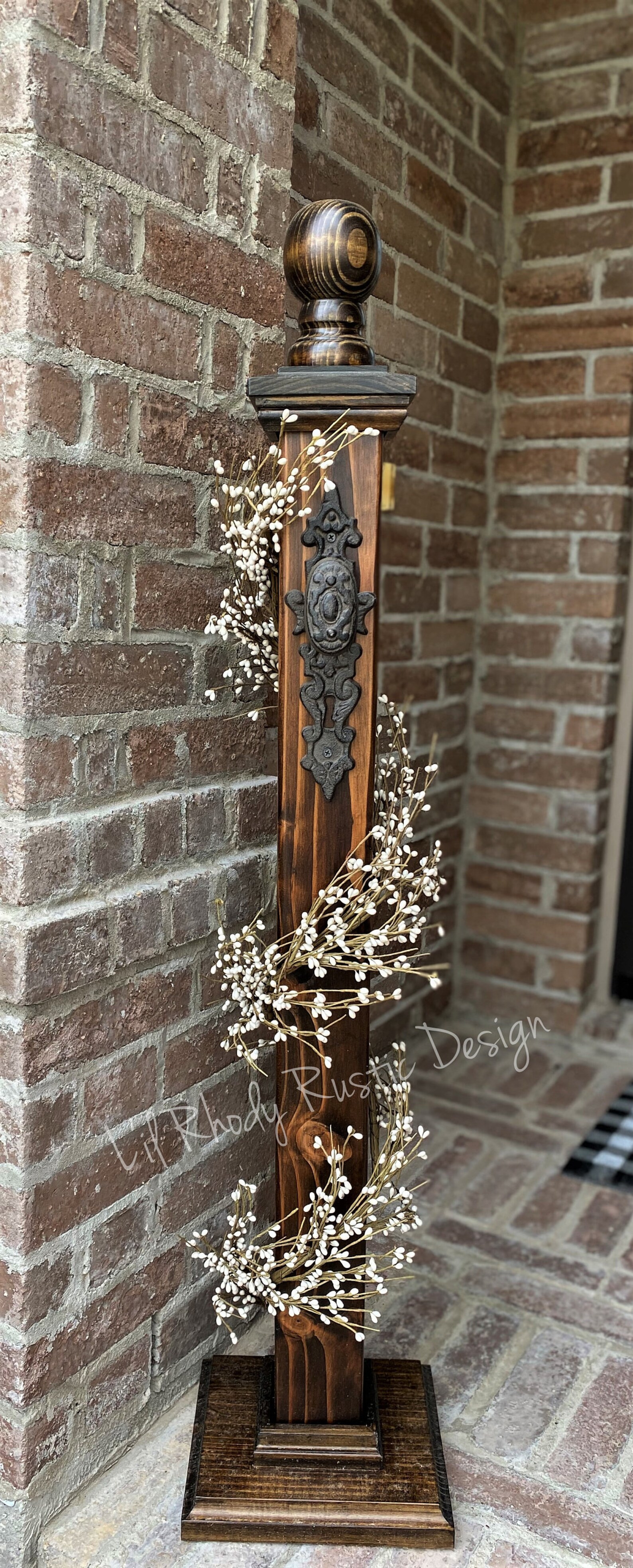Porch Post Welcome Sign Post - Etsy