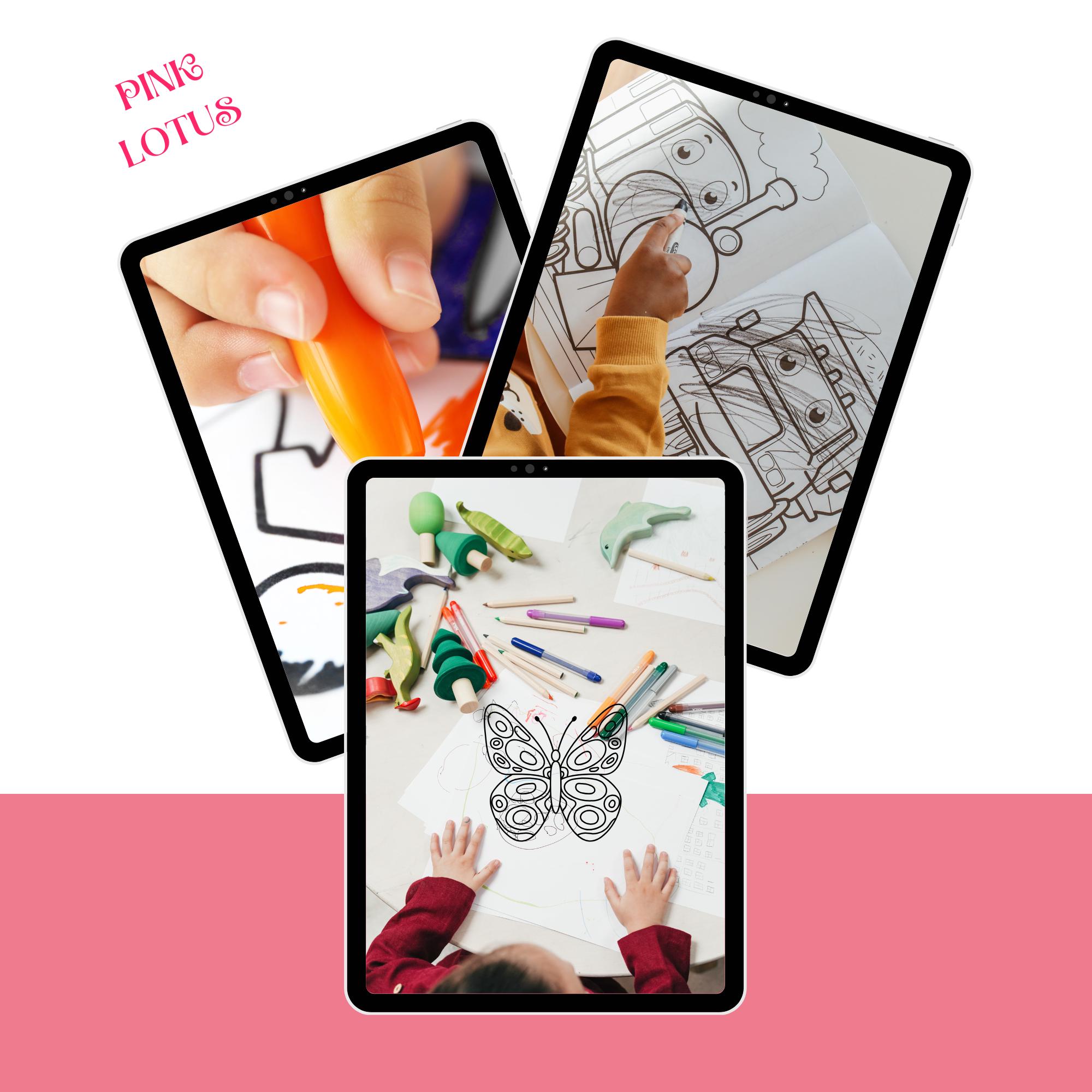 Custom Chatgpt Kids Coloring Page Creator Tool: A Custom GPT Coloring ...