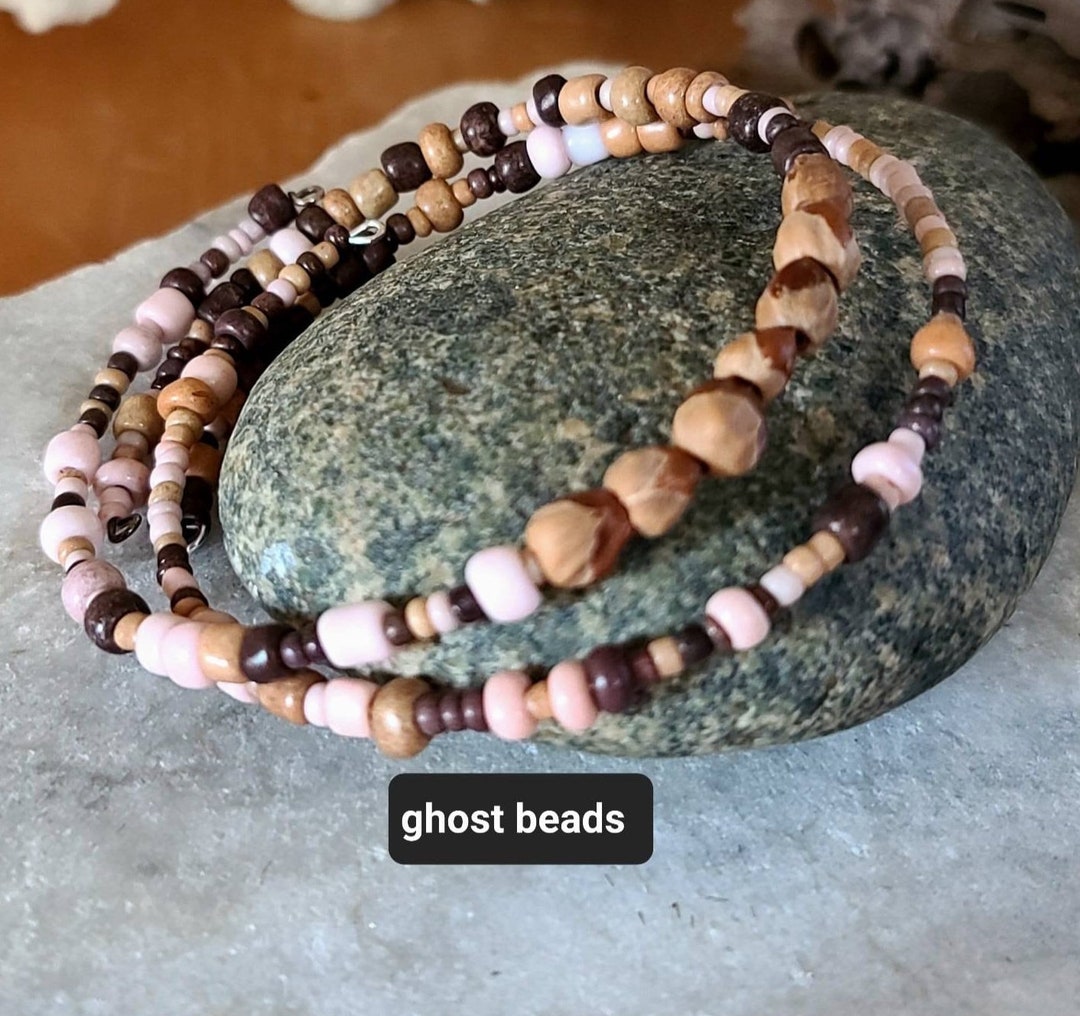 2 Protection Bracelets, 7 Ghost Beaded Jewelry, Protection From Evil ...