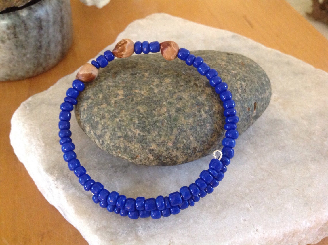 Navajo Ghost Bead Protection Bracelet, Calming Jewelry That Stops Bad ...