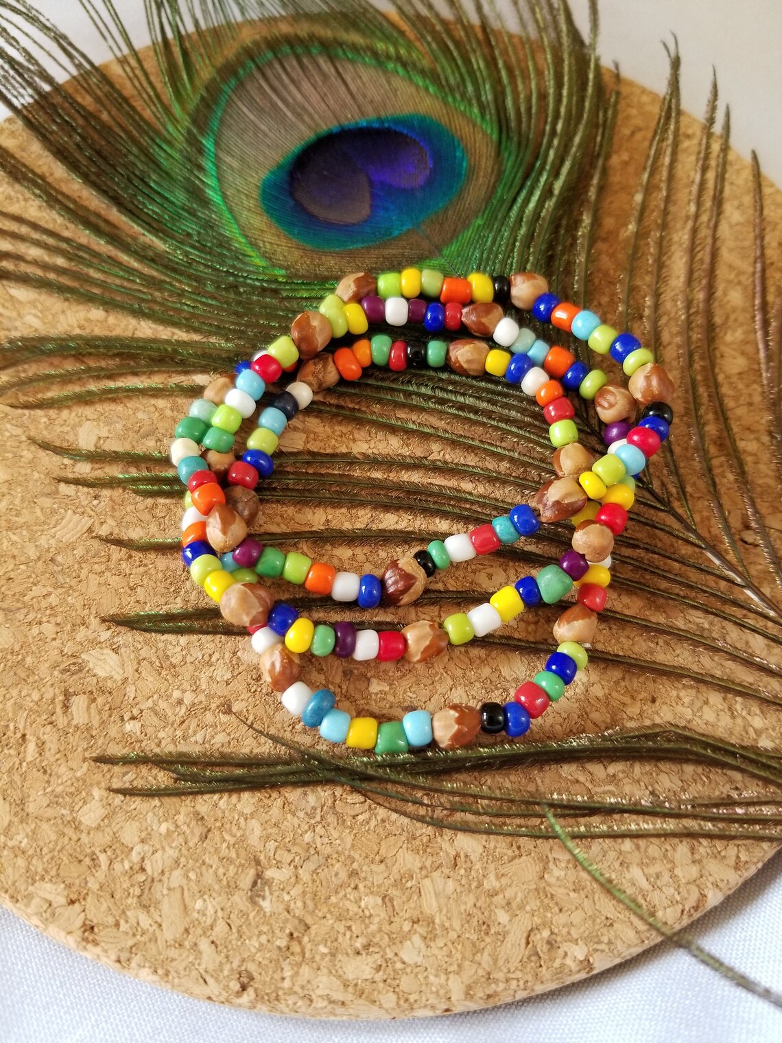 Adult Protection Bracelets, Stretch Cord, Ghost Bead Bracelet, Jewelry ...