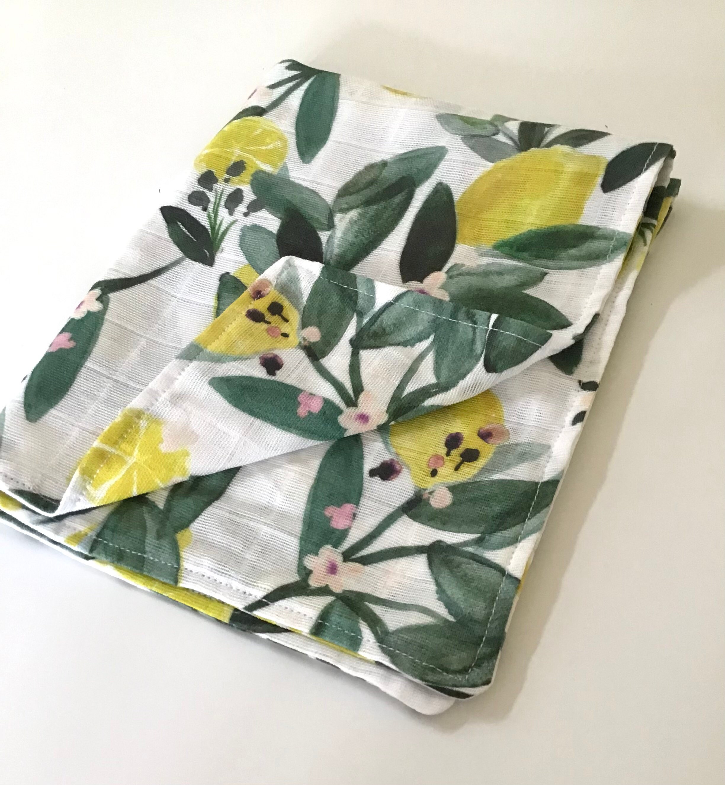 Lemon Muslin Cloth Baby Muslin Cloths Lemons Feeding Cloth | Etsy