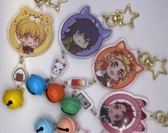 Demon Chibi Keychain - Etsy