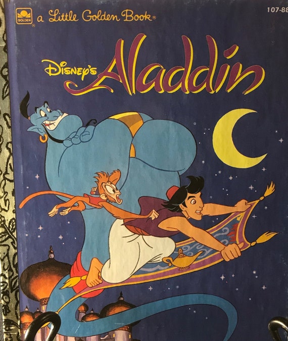 Disney's aladdin Children's Book | Etsy