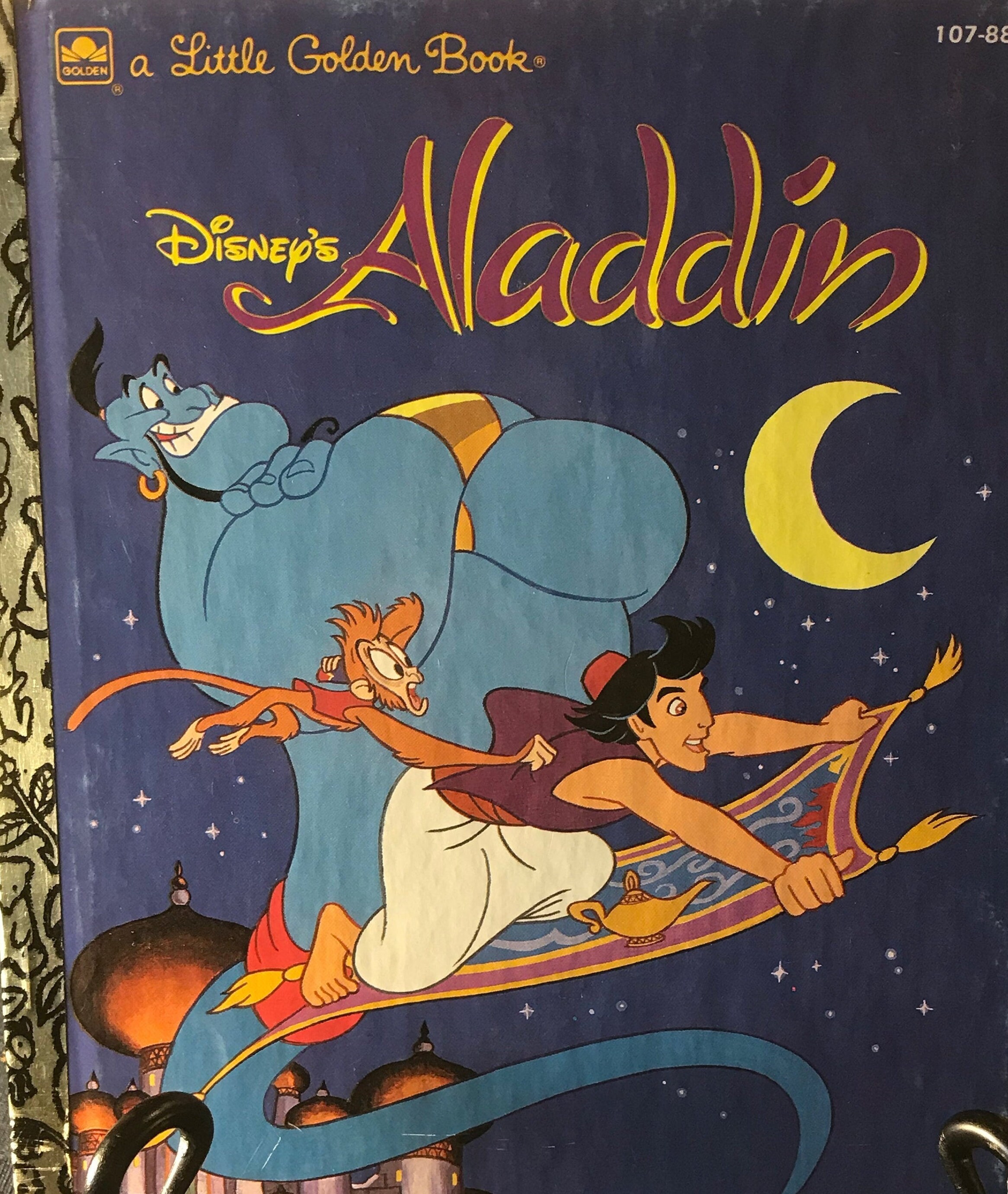 Disney's aladdin Children's Book - Etsy