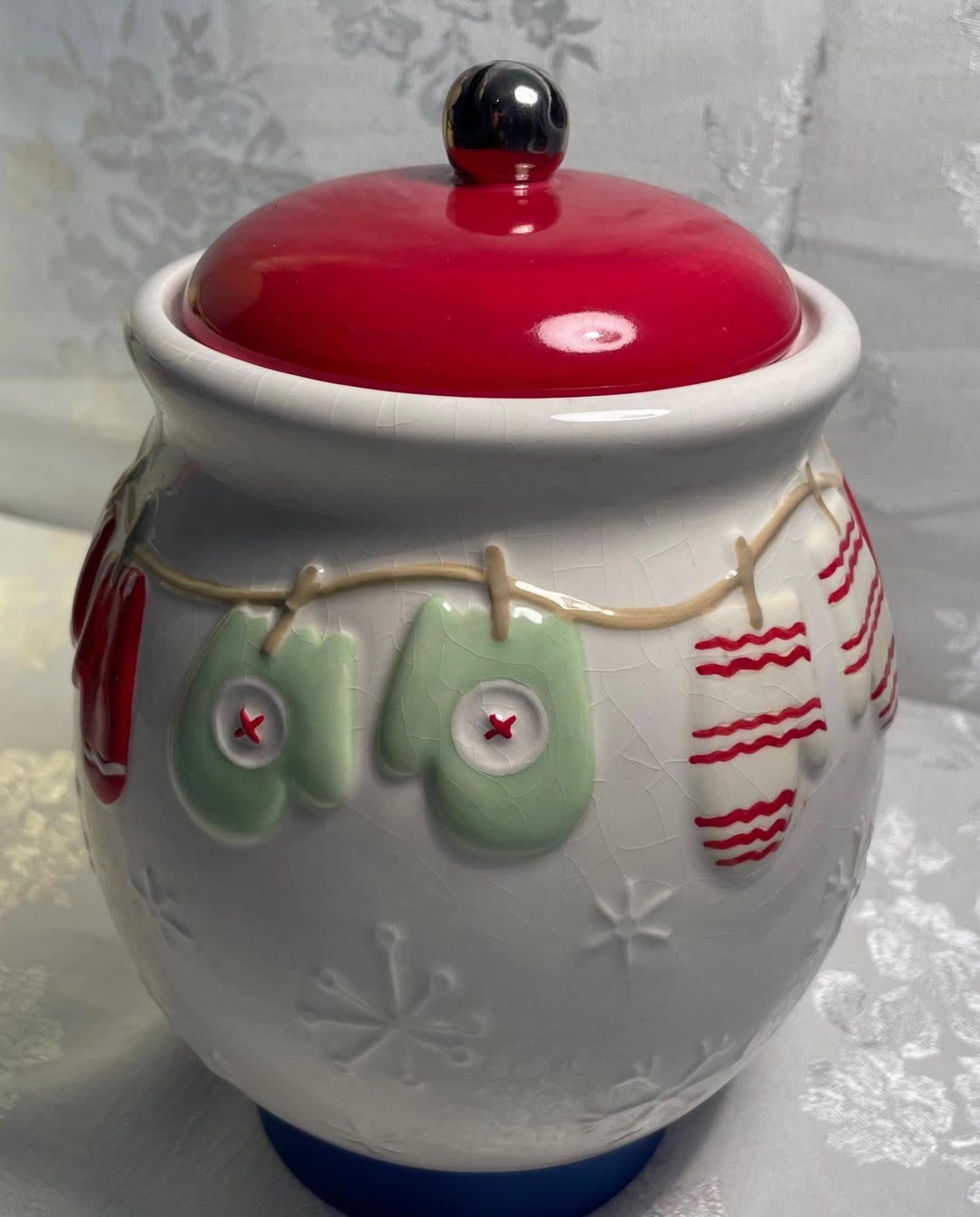 Hallmark Holiday Cookie Jar - Etsy