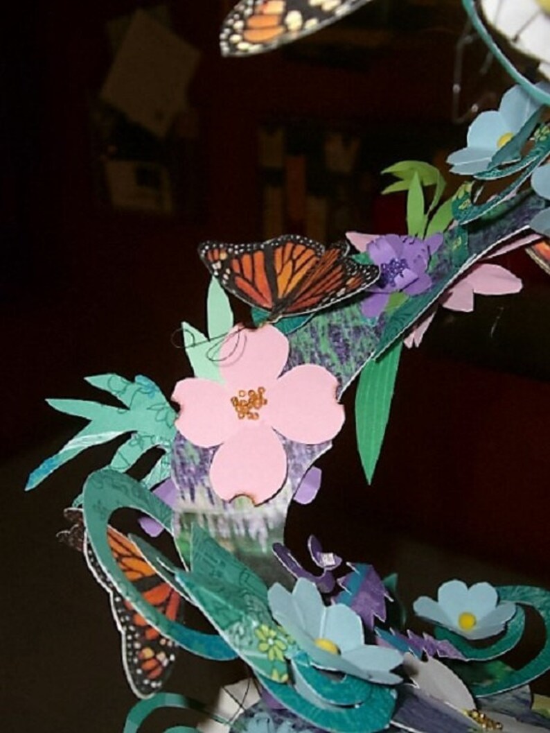 2-styles ALPHA BUTTERFLY, 3D Trio, Designer Handcrafted, Gift Wrapping ...