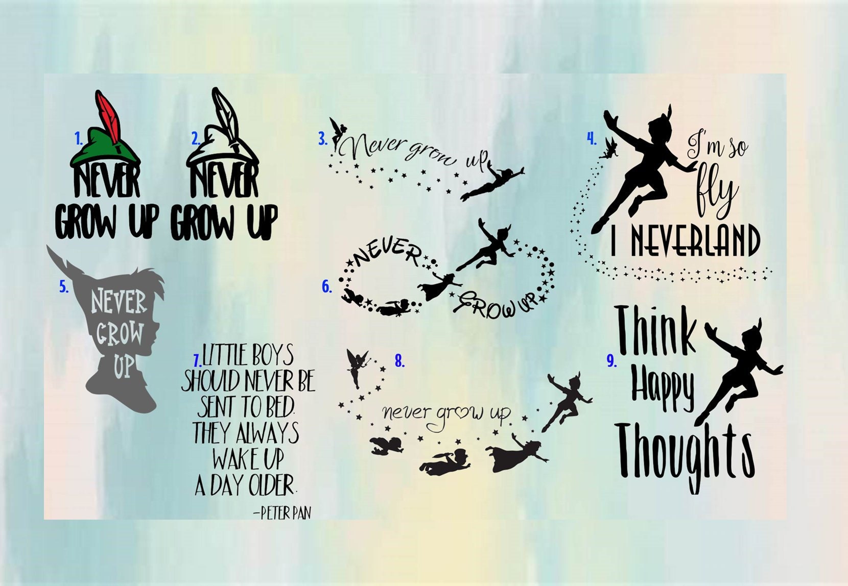 Peter Pan Never Grow Up Wallpaper