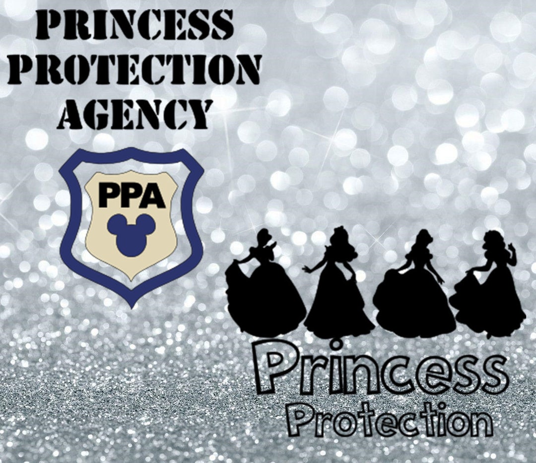 Princess Protection Iron On, Princess Protection Shirts, Disney Iron On ...