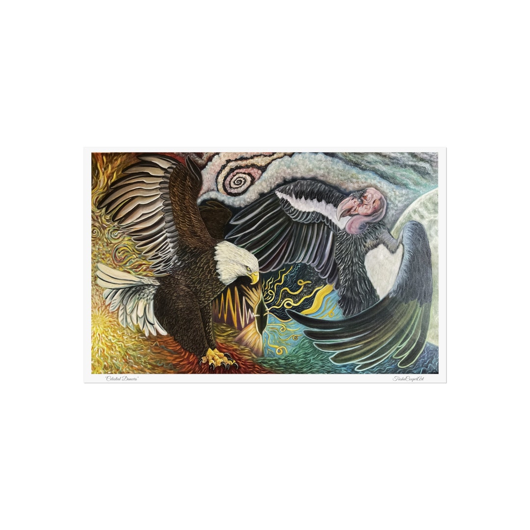 Celestial Dancers Fine Art Posters (26 X 40 Horizontal) - Etsy