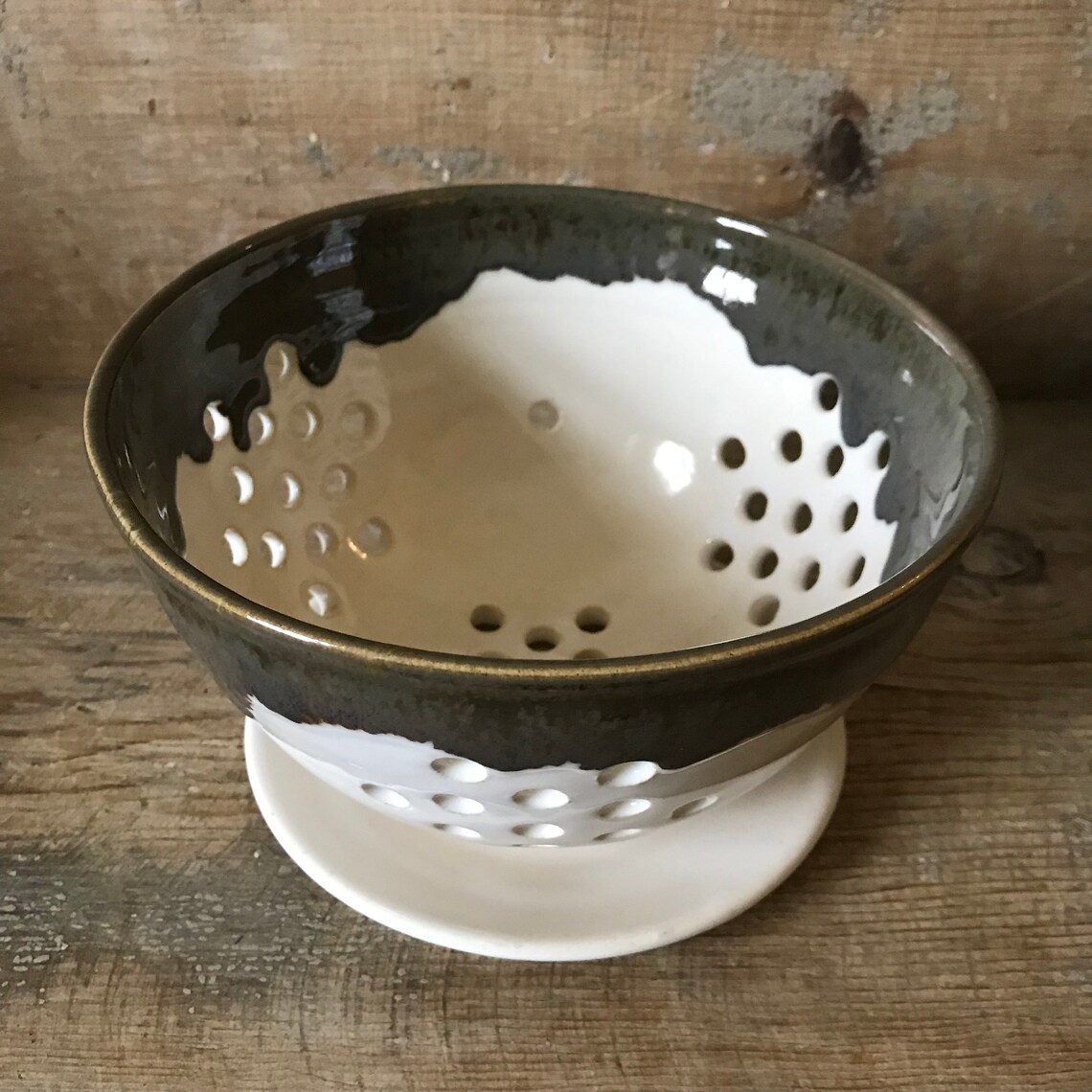 Berry Bowl and Plate Set..perfect for Grapes Berries Pitted - Etsy