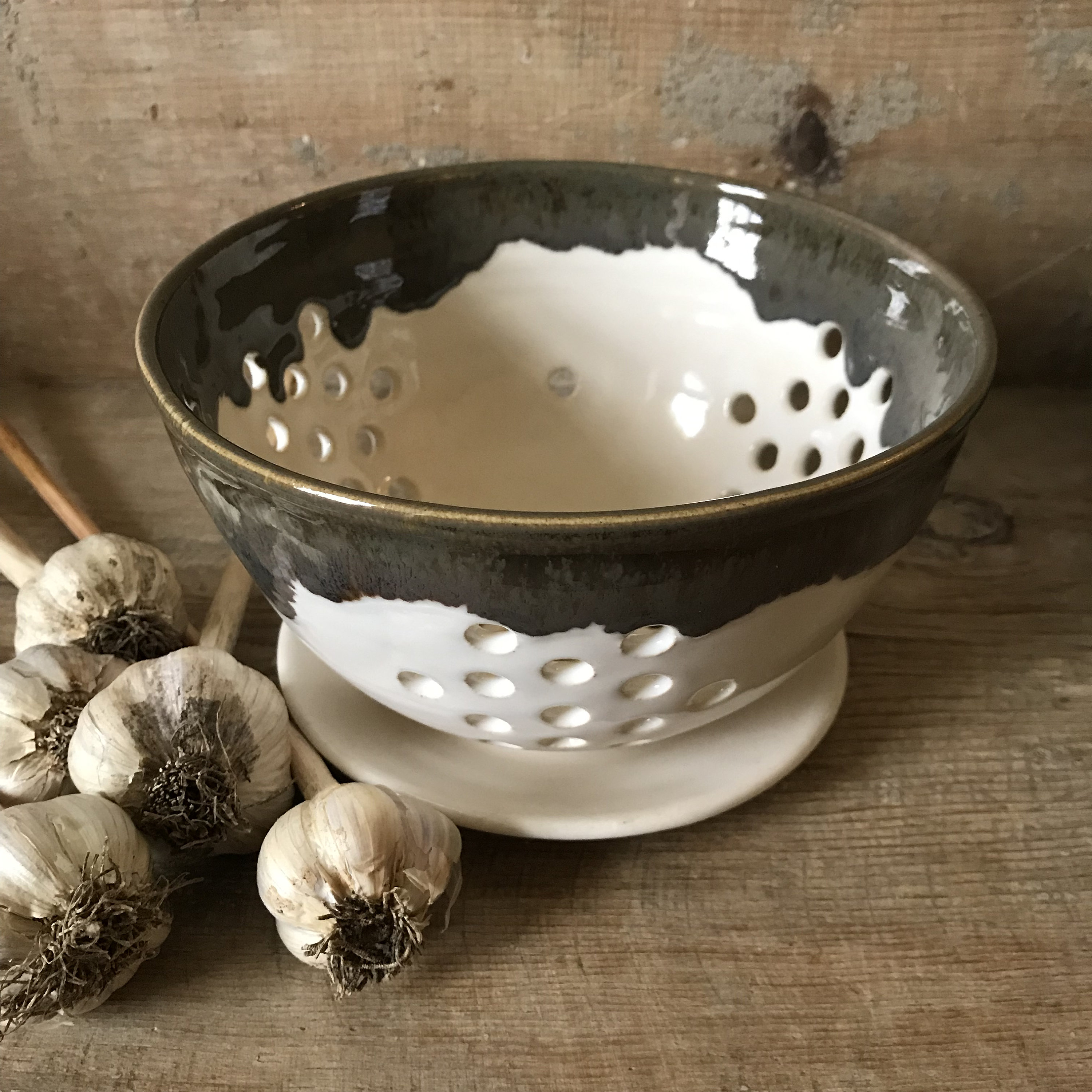 Berry Bowl and Plate Set..perfect for Grapes Berries Pitted - Etsy