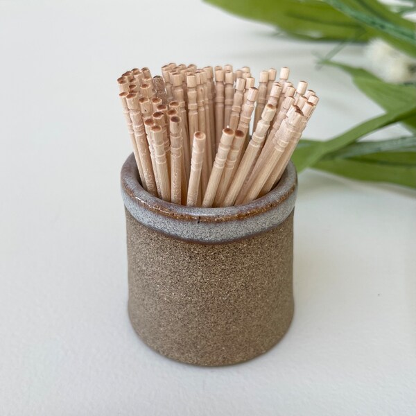 Ceramic Toothpick Holder - Etsy