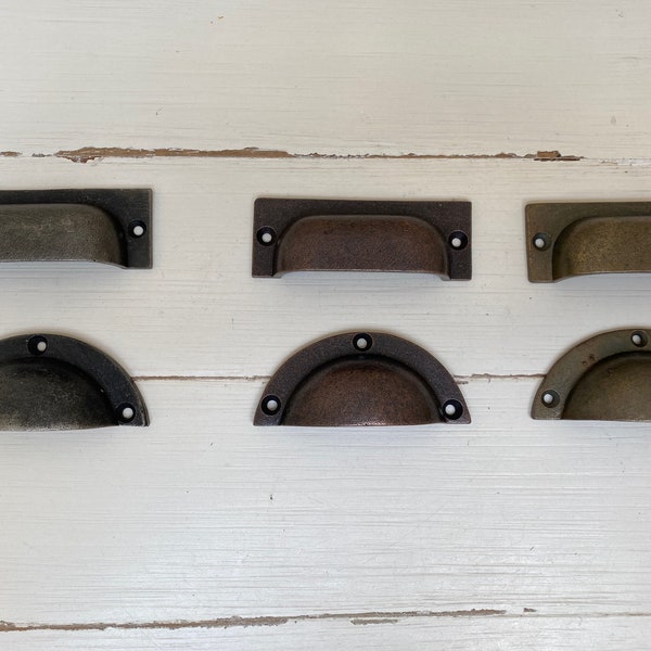 Metal Drawer Handles - Etsy UK