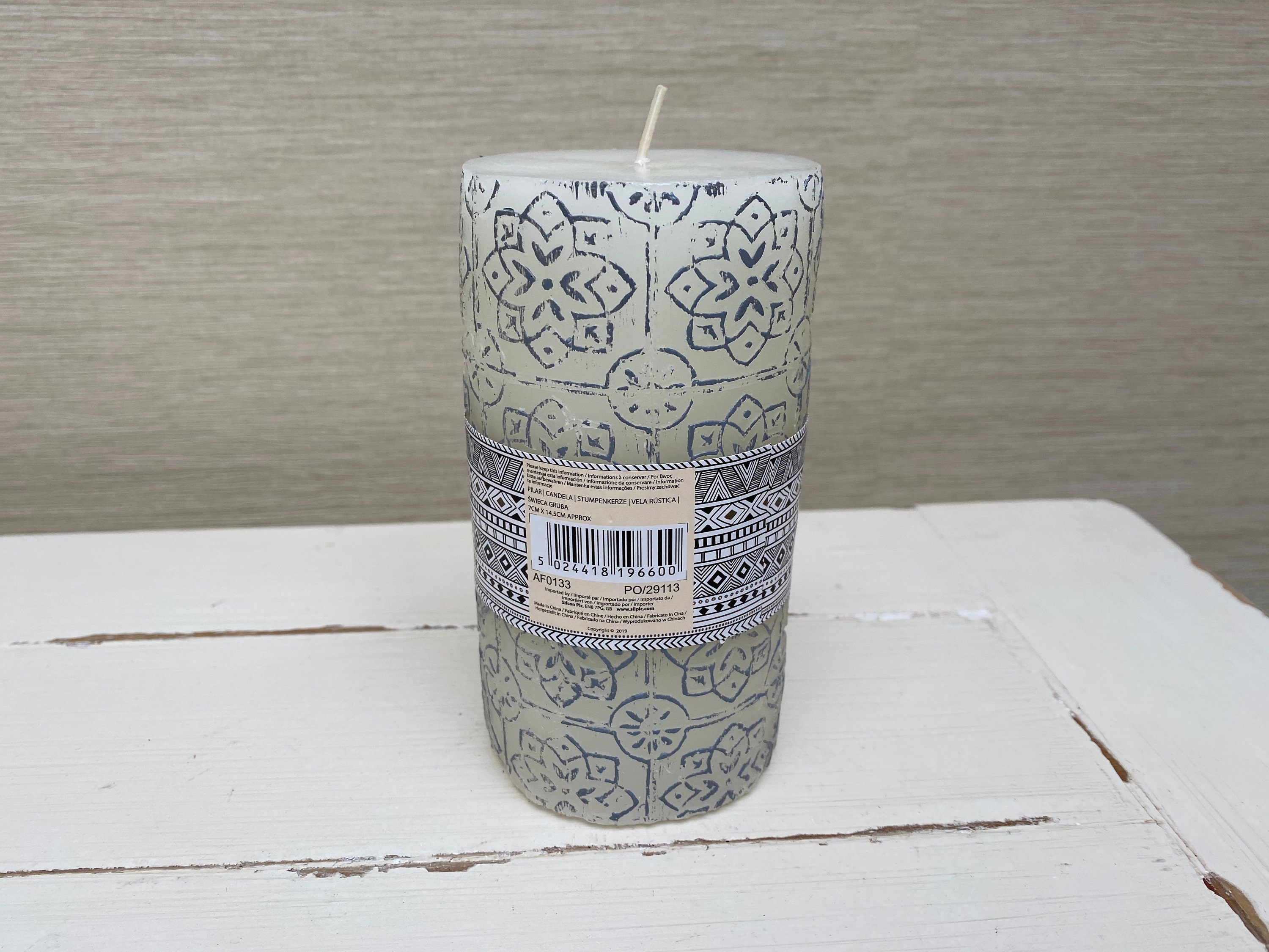 Large African Inspired Pillar Candles - Etsy
