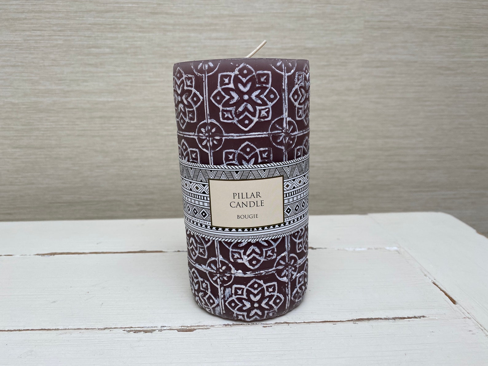 Large African Inspired Pillar Candles - Etsy