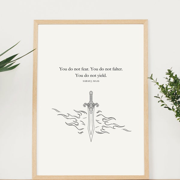 Fireheart You Do Not Yield - Etsy UK