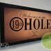 19th HOLE SIGN, Golf Bar Sign, Home Bar Sign, 19th Hole Sign, Bar Signs ...