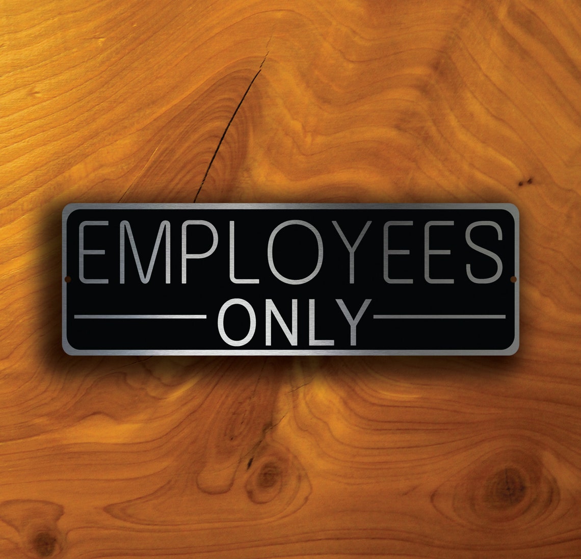 EMPLOYEES ONLY SIGN Employees Only Signs Office Wall Sign - Etsy