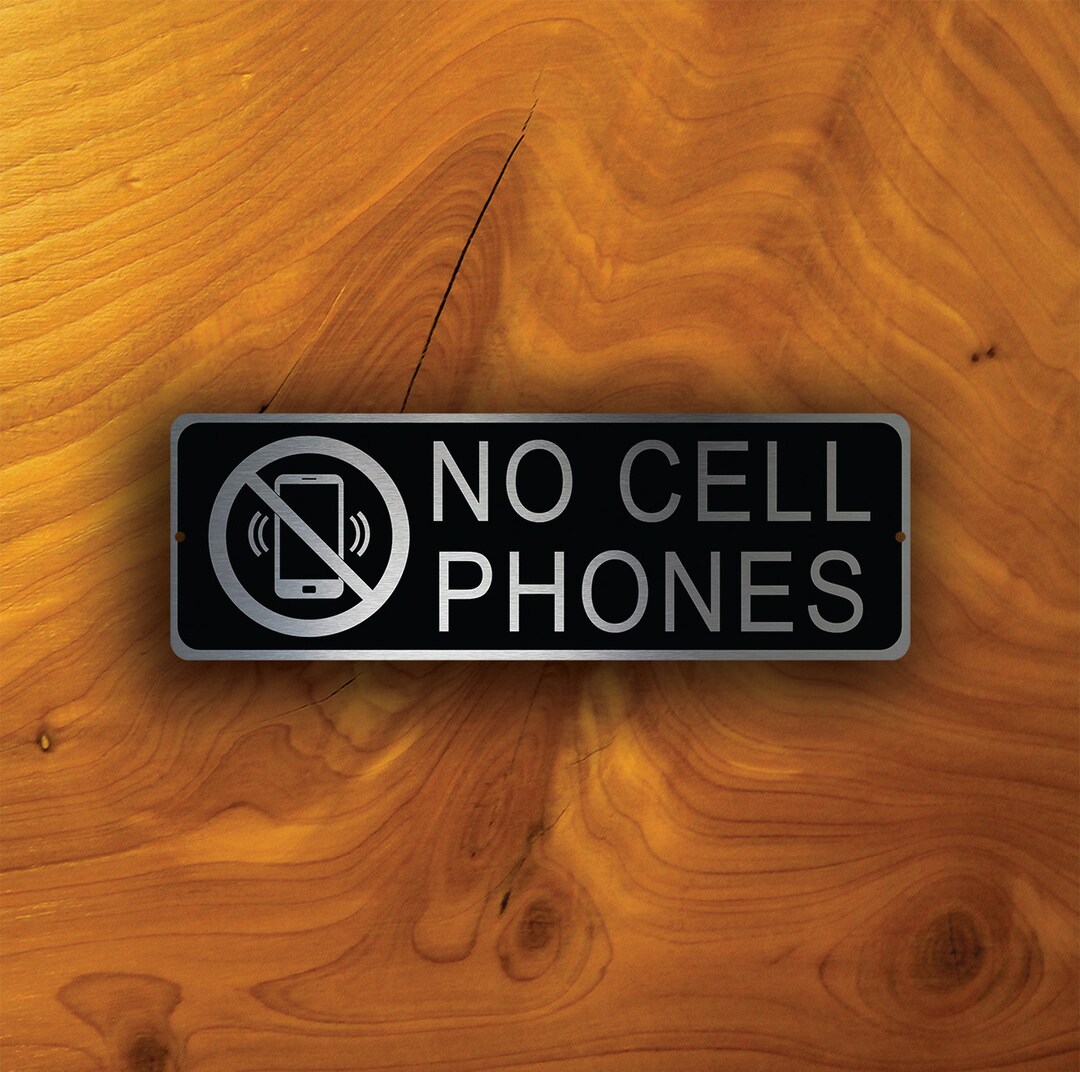 NO CELL PHONES Sign, No Cell Phones Signs, No Cell Phones , No Cell ...