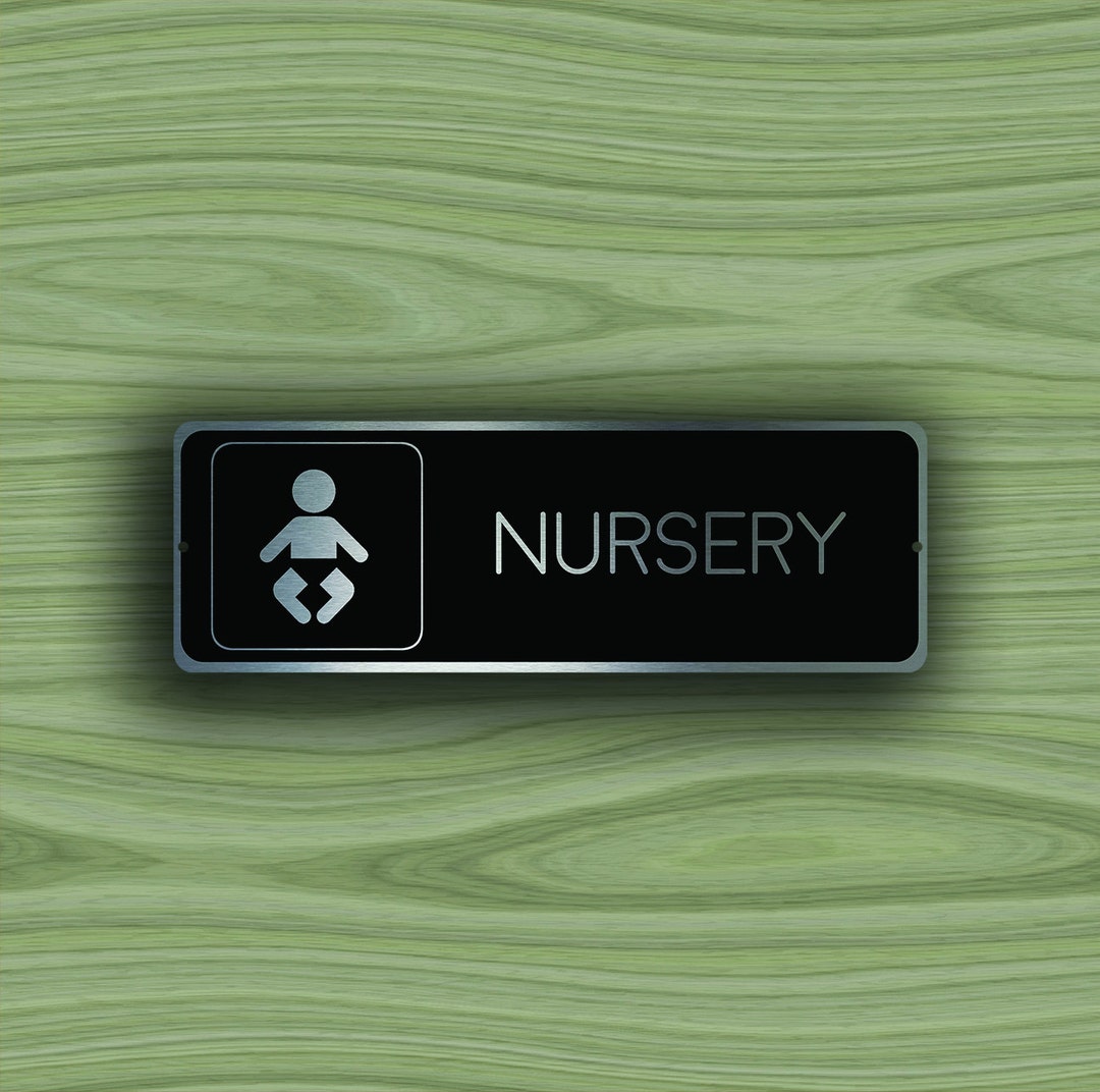 NURSERY SIGN, BABY Room Door Sign, Nursery Signs, Nursery Decor, Baby ...