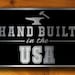 Hand Built in the USA Wall Plaque, Traditional Style Hand Built in the ...