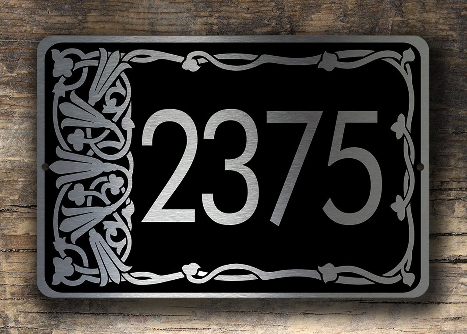 PERSONALIZED ADDRESS SIGN Outdoor Address Signs Traditional - Etsy
