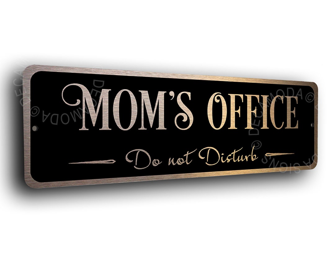 MOMS OFFICE Sign, Moms Office Sign, Moms Office , Mom Office Sign, Sign ...
