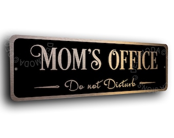 Gold Office Sign - Etsy