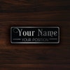 Custom DOOR NAME PLAQUE Sign, Personalized Door Plaque, Customizable ...