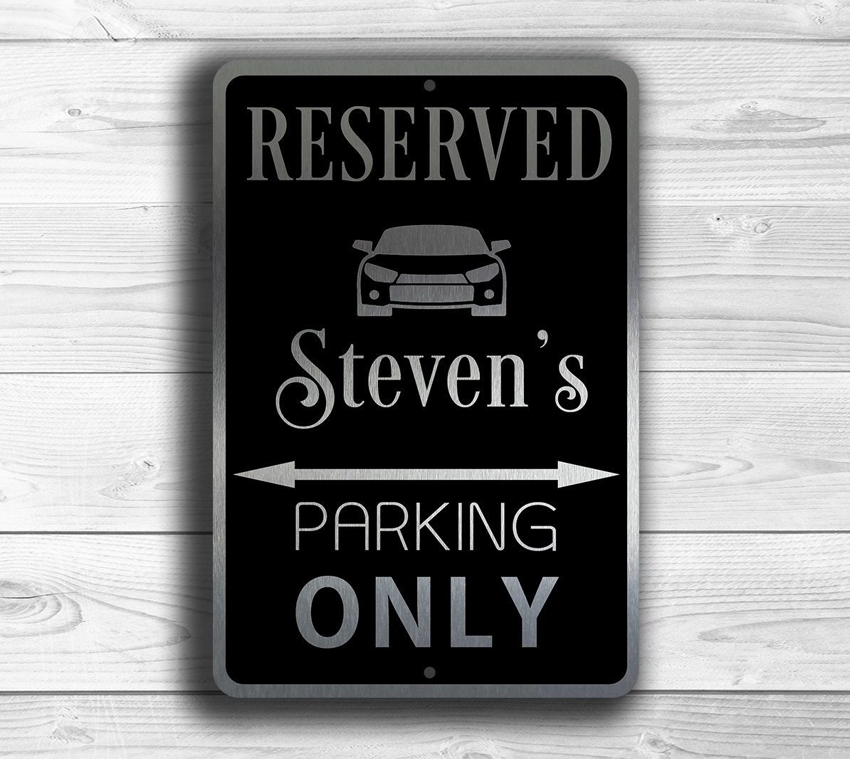 PERSONALIZED RESERVED PARKING Sign Parking Signs Custom - Etsy