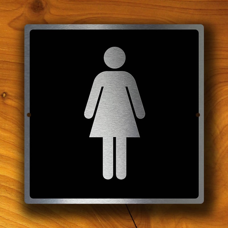 Women Restroom Sign - Etsy
