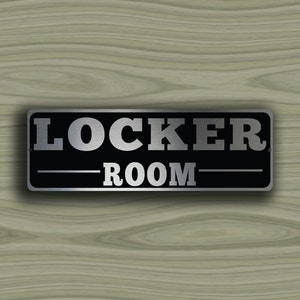 LOCKER ROOM DOOR Sign, Locker Room Door Signs, Locker Room Signs ...