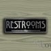 PEE PEE ROOM Sign, Brushed Copper Bathroom Sign, Copper Black Pee Pee Room Door Signs, Toilet ...
