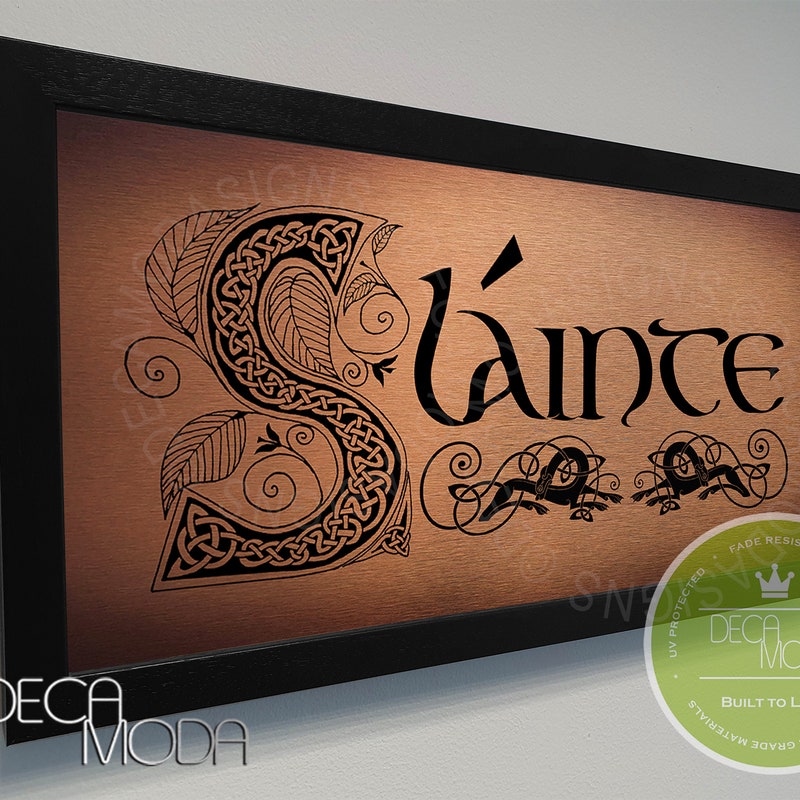 Bar Sign Slainte - Etsy UK