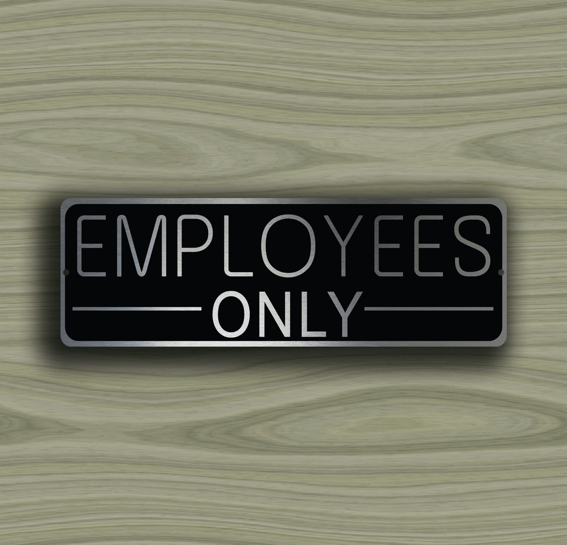 EMPLOYEES ONLY SIGN Employees Only Signs Office Wall Sign - Etsy