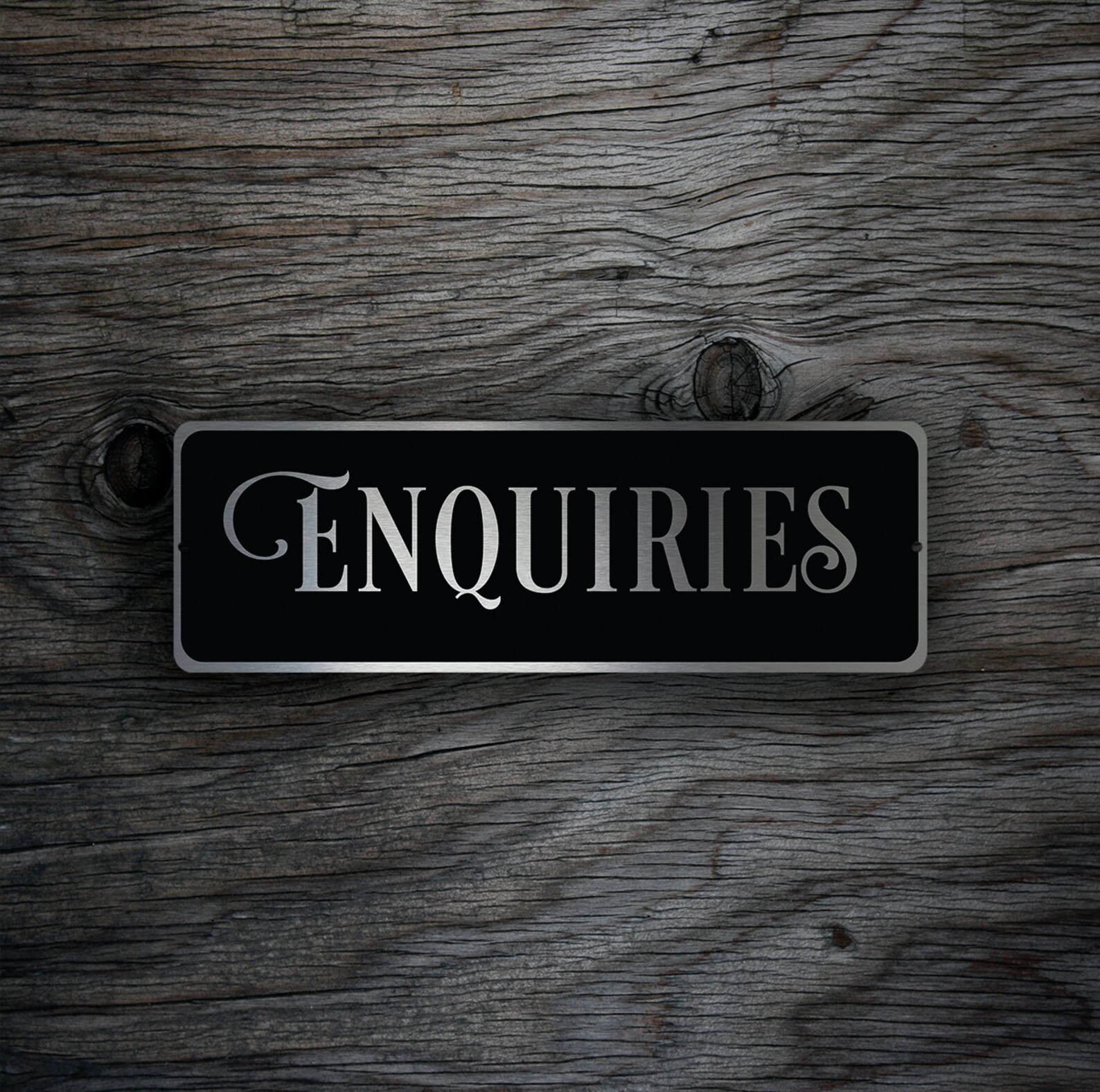 ENQUIRIES DOOR SIGN Enquiries Sign Enquiries Office Sign - Etsy