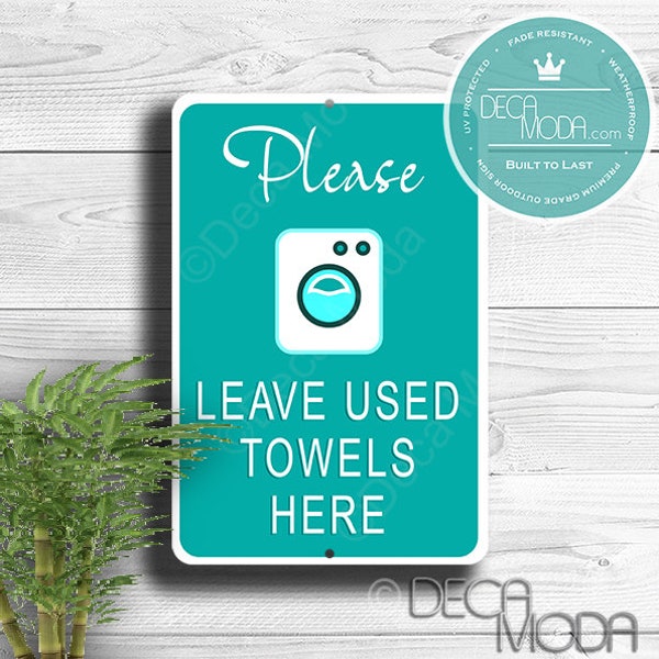 Pool Towel Signs - Etsy