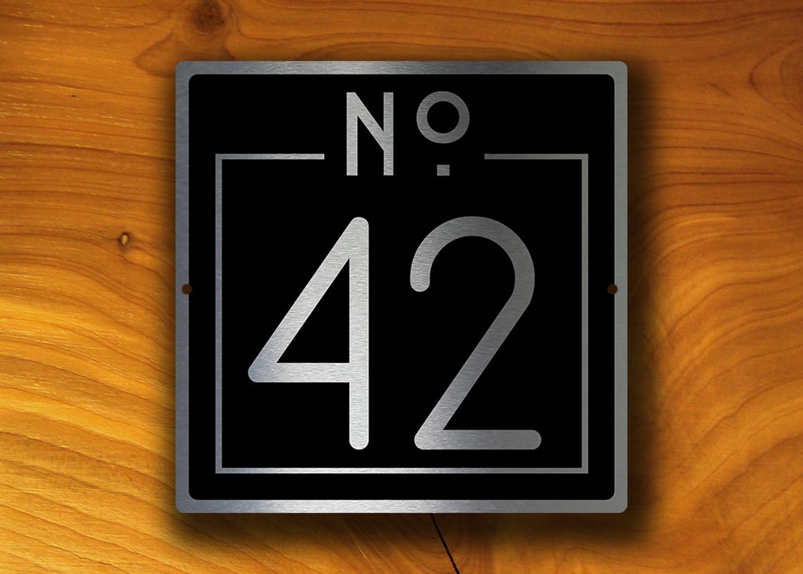 CUSTOM HOUSE NUMBERS Sign Outdoor House Numbers Plaque - Etsy