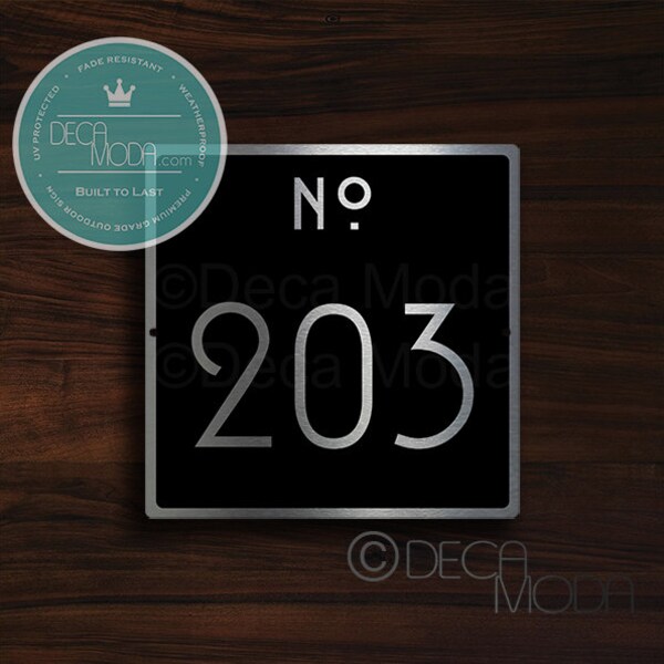 Number Signs for Hotel Room - Etsy