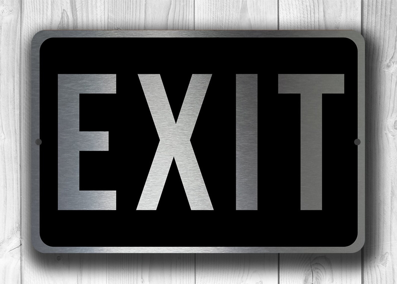 EXIT SIGN Exit Door Sign Exit Door Signs Modern Exit Wall - Etsy Canada