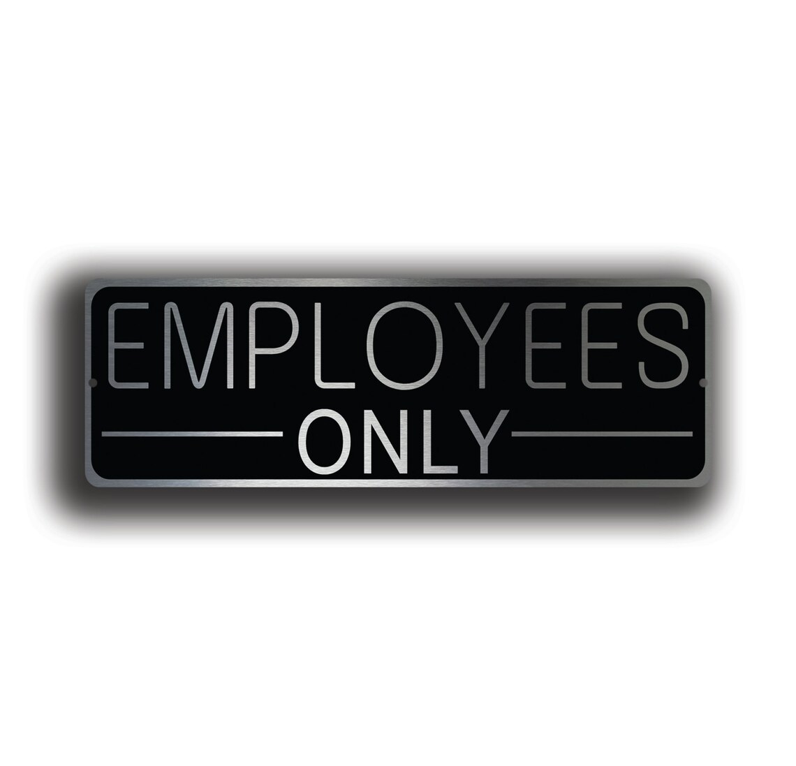 EMPLOYEES ONLY SIGN Employees Only Signs Office Wall Sign - Etsy