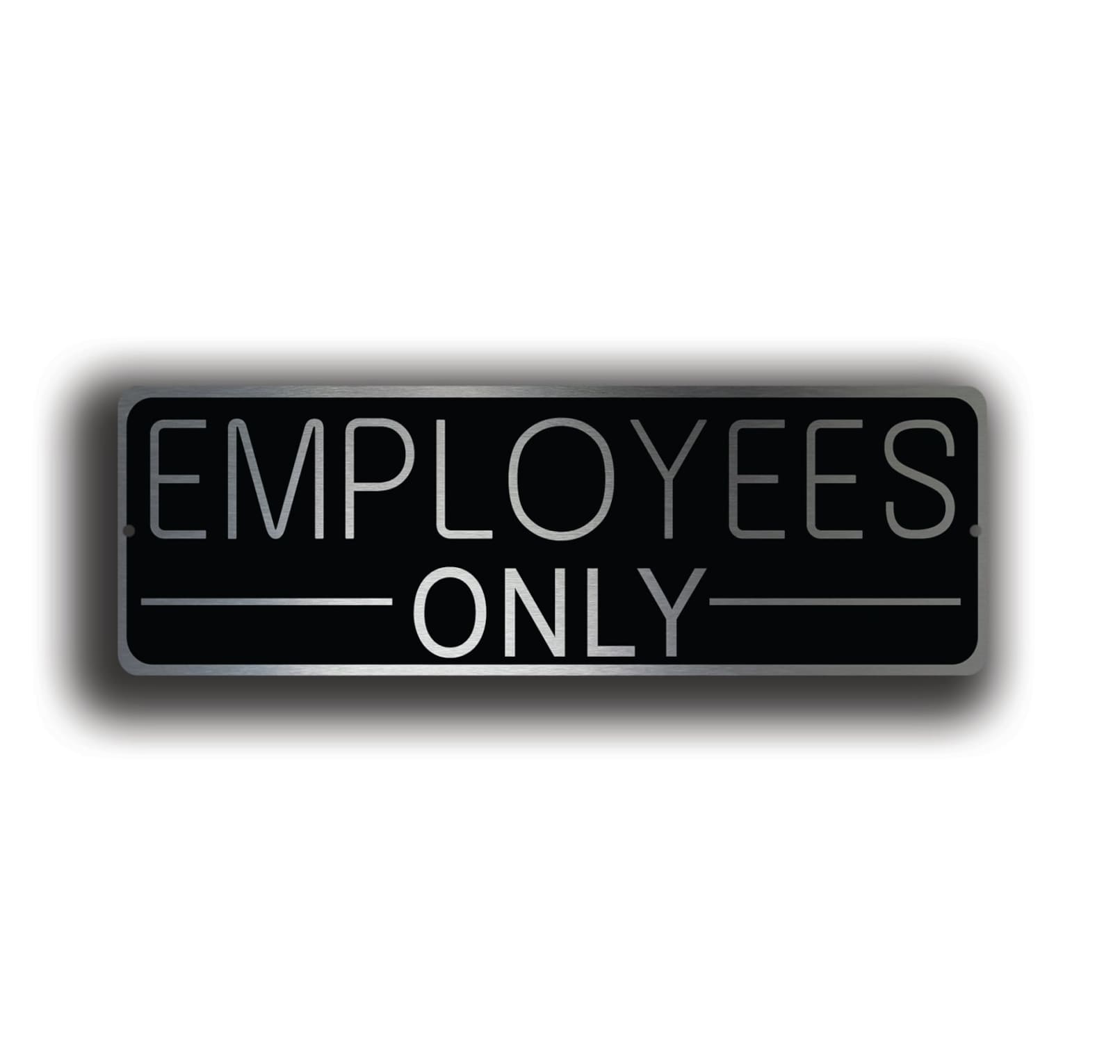 EMPLOYEES ONLY SIGN Employees Only Signs Office Wall Sign - Etsy