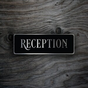 RECEPTION DOOR SIGN, Reception Sign, Reception, Office Sign, Office ...