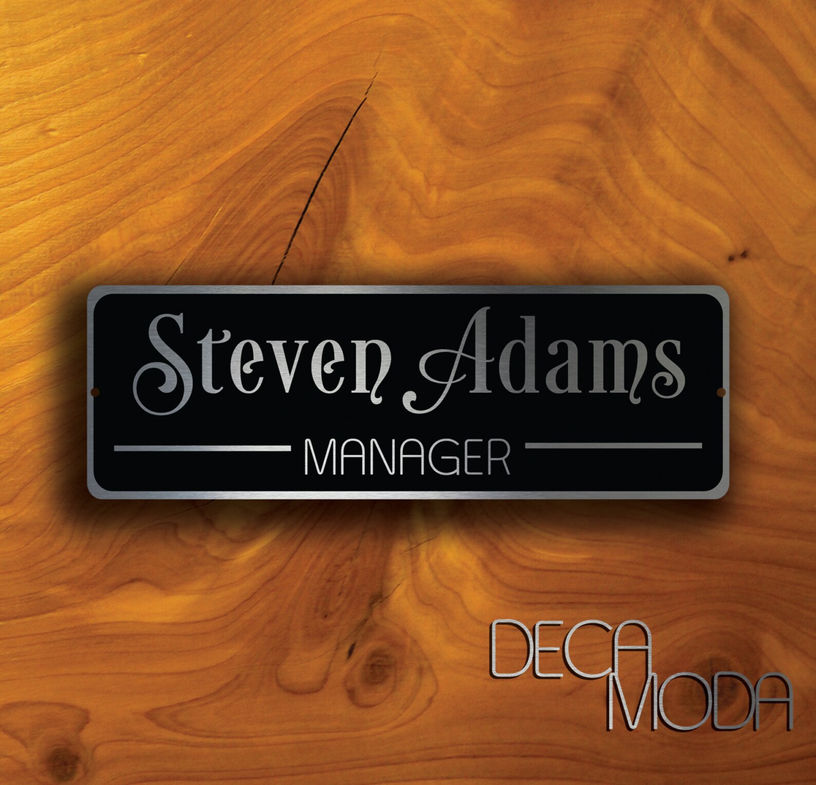 DOOR NAME PLATE Sign Personalized Door Sign Customizable - Etsy