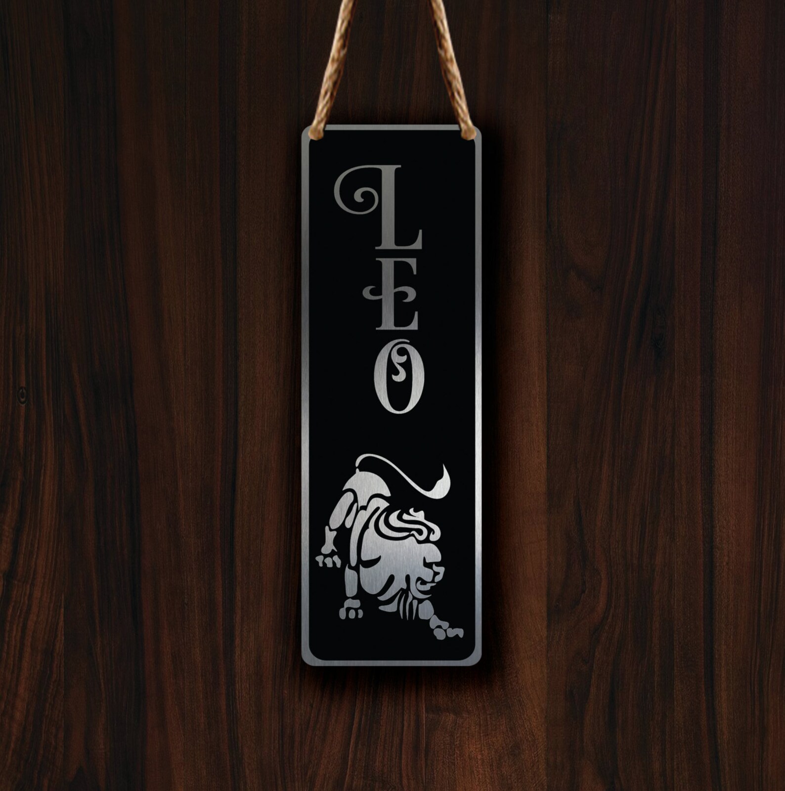 LEO ZODIAC SIGN Wall Art Sign Leo Wall Plaque Leo Hanging - Etsy